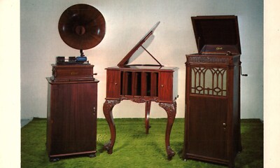 Edison Opera Wood Horn Columbia Grand Piano Phonograph Florida Museum ...