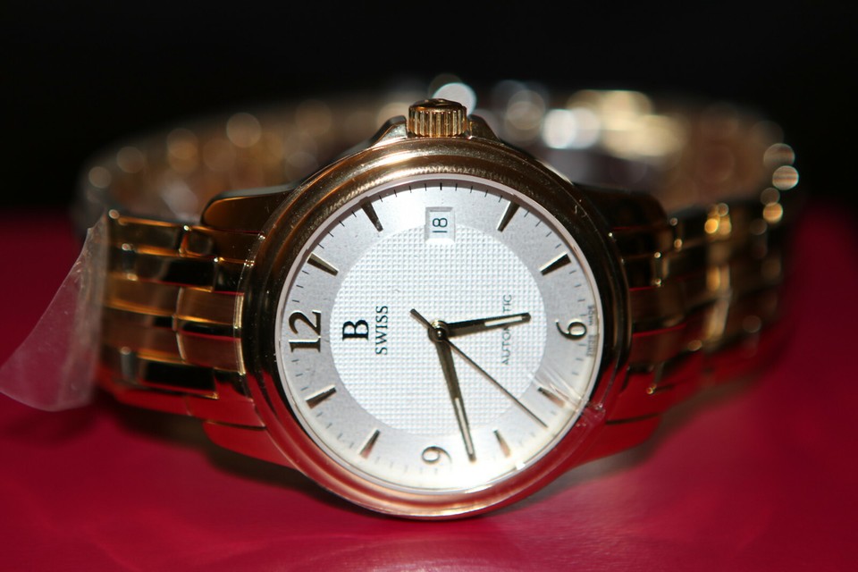 B Swiss by Bucherer Prestige Men’s Swiss Made Automatic Luxury Watch ...