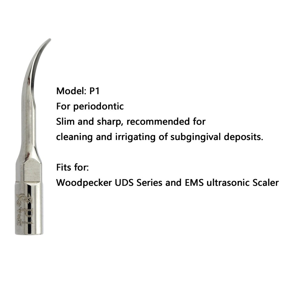 Woodpecker Dental Ultrasonic Scaler LED Handpiece Tips EMS PIEZON HP-5L ...