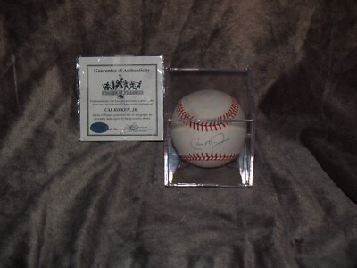 Cal Ripken Jr Hand-Signed Autographed OAL Baseball JSA COA *BALTIMORE ...