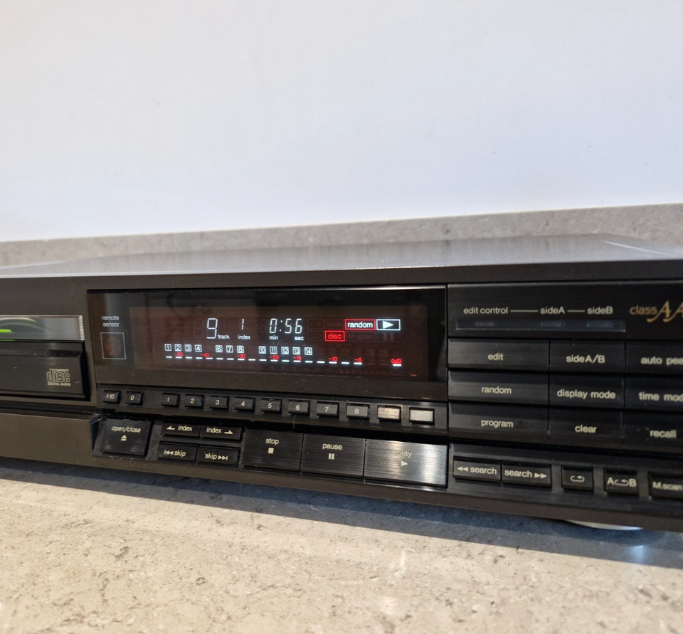 Technics SL-P550 Class AA 2 DAC 18 Bit CD Player With Remote VG ...