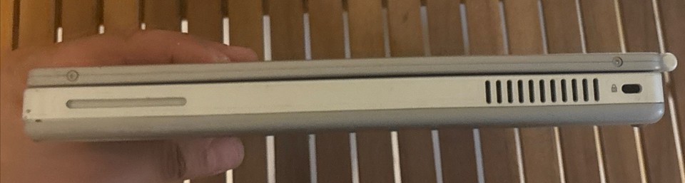 Apple PowerBook G4 Titanium M8407 667MHz 128GB Sorbet leopard Great ...