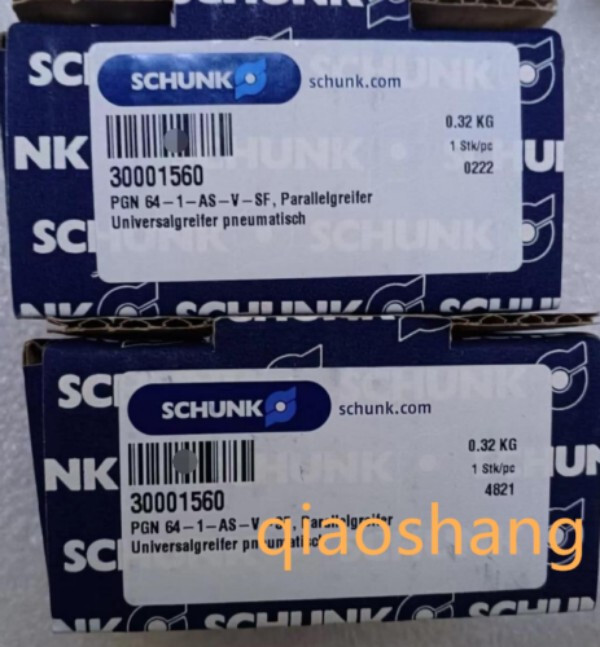 PGN64-1-AS-V-SF 30001560 SCHUNK cylinder Brand New By UPS or Fedex Fast ...