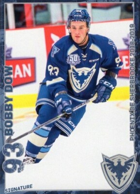 Bobby Dow 2018-19 Sherbrooke Phoenix | eBay