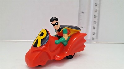 Batman Robin Superhero Action Figure on Scooter Motorcycle DC Comics ...