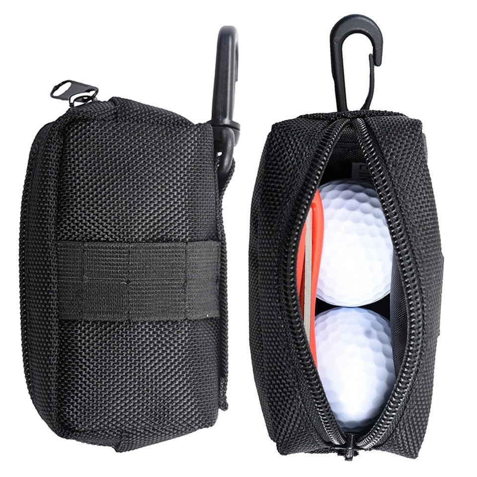 Golf Ball Pouch Golf Pouch Bag Golf Ball Case Waist Holder Bag for Men ...