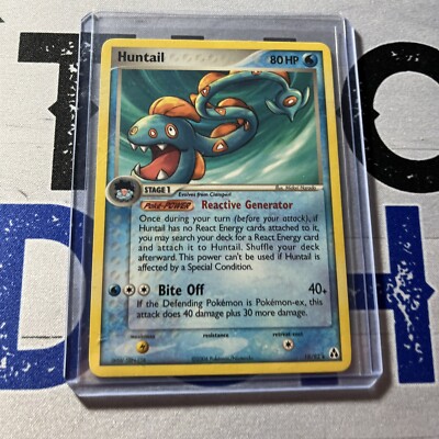 Pokémon TCG Huntail EX Legend Maker 18 Regular Rare | eBay