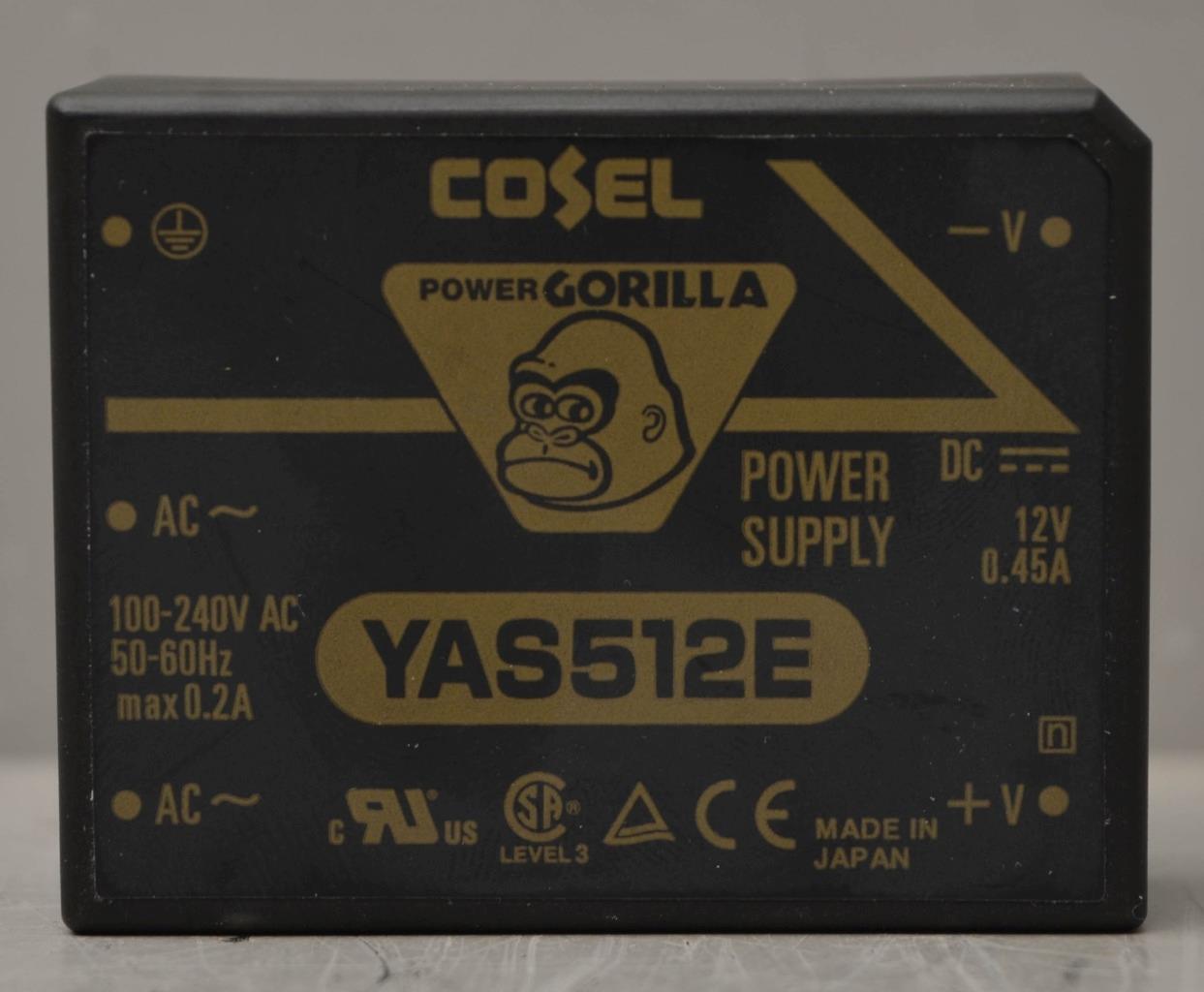Cosel Power Gorilla Power Supply Model YAS512E + NEW + | eBay