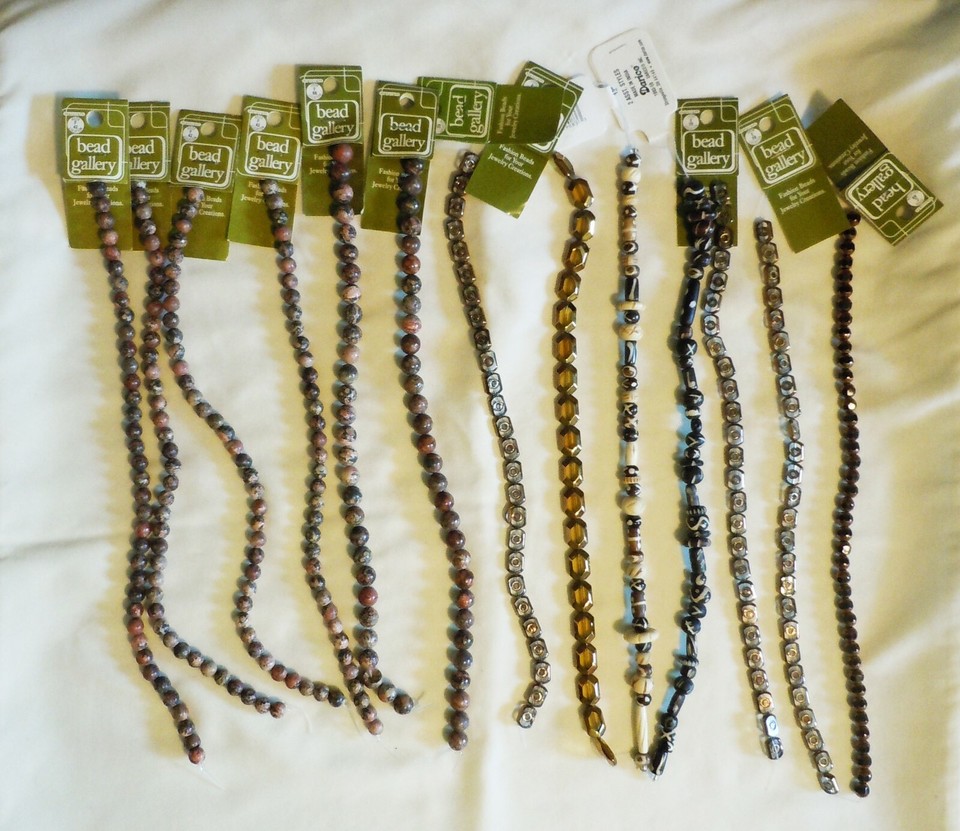 HUGE Lot of Stringed Beads ~ Jewelry Making Strings ~ Bead Gallery ...