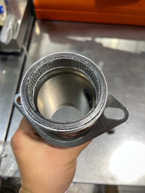 2.5 COLLECTOR FLANGE HEADER JDM ITR 2.5" EXHAUST CIVIC INTEGRA GASKET ...