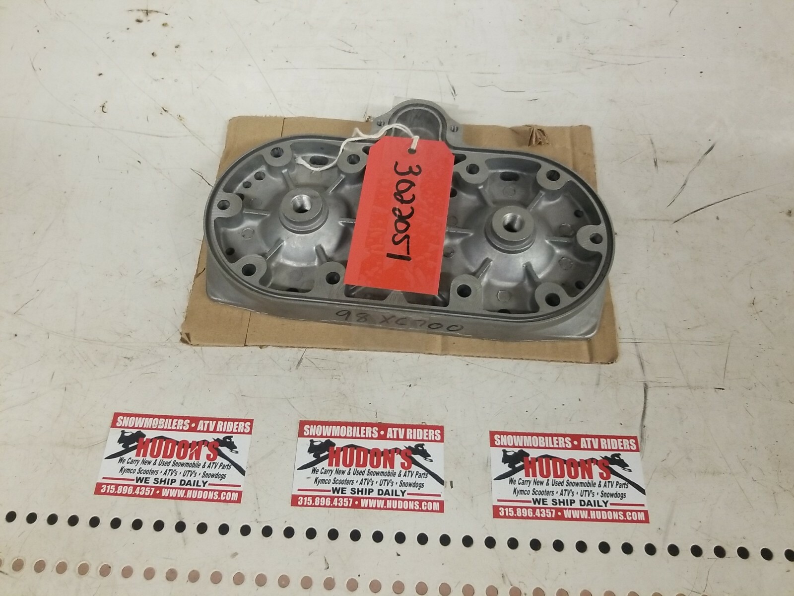 1998 Polaris Indy XC 700 Engine Cylinder Head & Water Jacket 98 RMK for ...