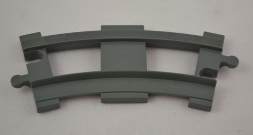 Duplo dark grey train track piece - curved - combined shipping | eBay
