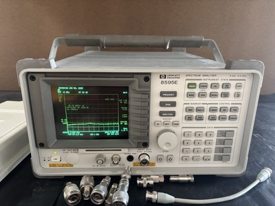HP 8595E Spectrum Analyzer, W/Opt: 041, 140, 180, & 301, 9 kHz - 6.5 ...