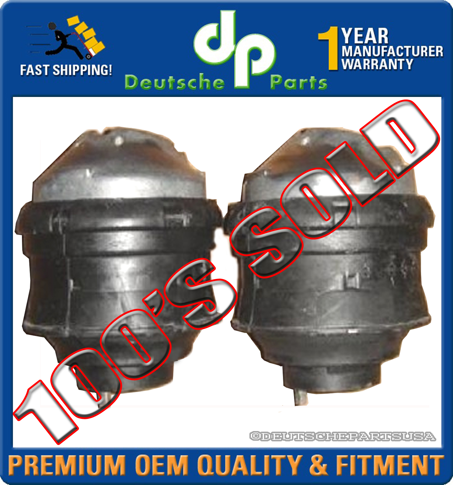 Mercedes W202 C220 C230 C280 HYDRAULIC Engine Motor Mount Mounts ...