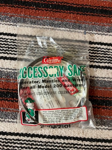 Coleman 200 Lantern Parts Accessory Safe Silklite Mantles Wrench ...