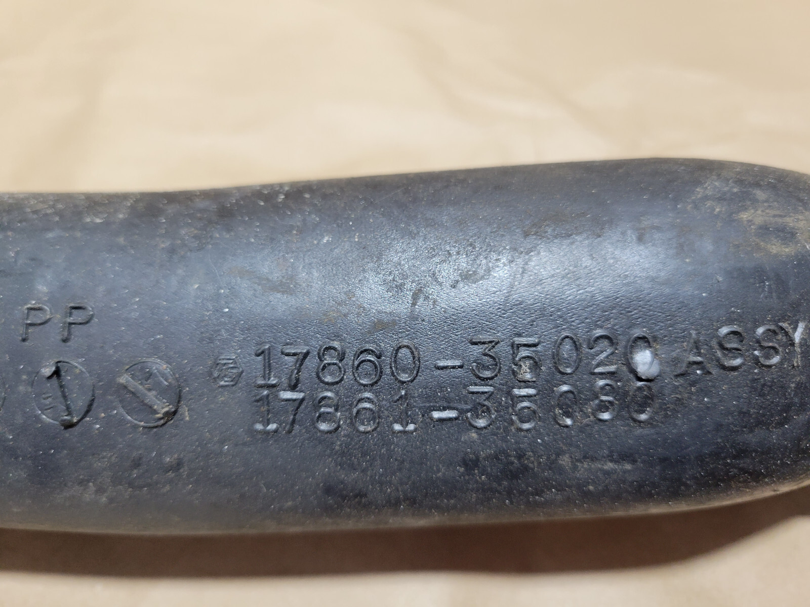 Toyota 22re Pickup Truck 4runner Rubber Air Intake Tube Hose 1989-1995 ...