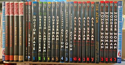 DC ARCHIVE EDITIONS & MARVEL MASTERWORKS & THUNDER AGENTS: Hardcovers ...