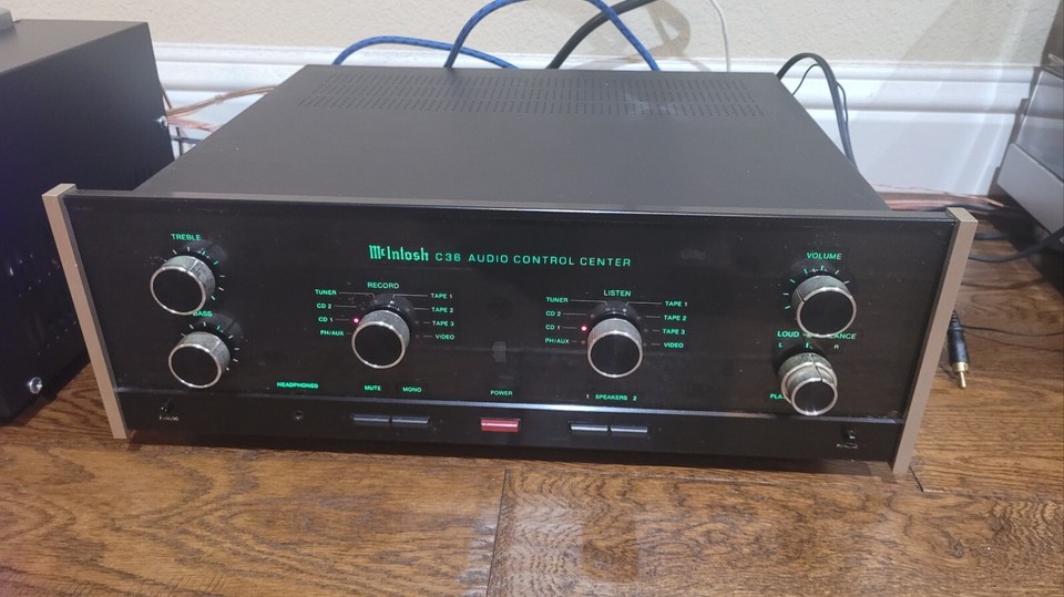 McIntosh C36 Preamplifier Audio Control Center 220Volt | eBay