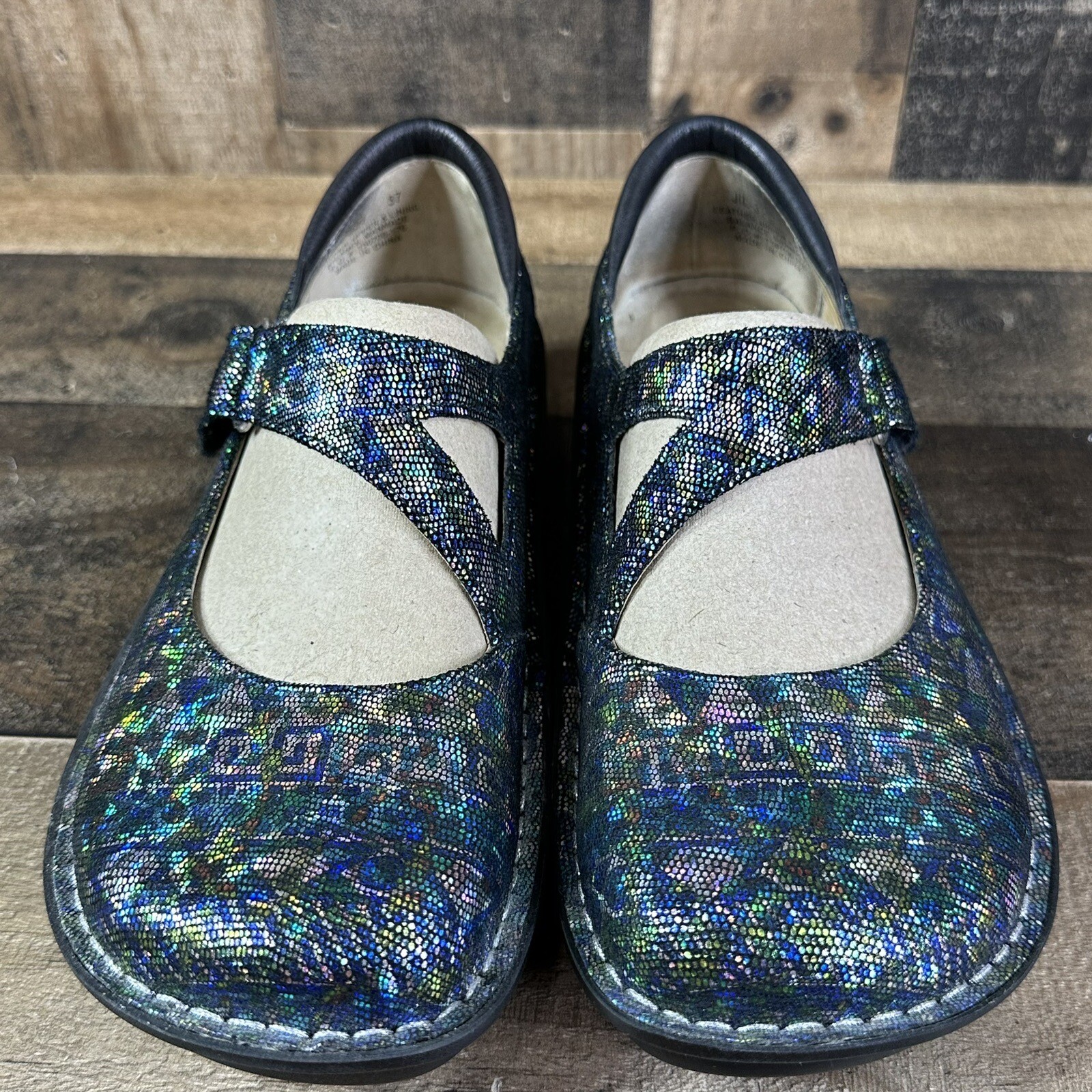 Alegria PG Lite Mary Jane JIL-321 Clogs Size 37 US 6 - Gem