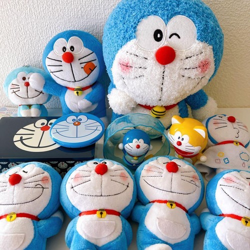 Doraemon Goods lot Plush Tin badge mirror happy birthday bulk sale | eBay
