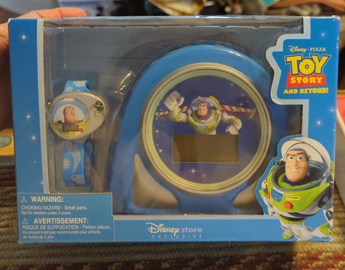 Rare Toy Story Buzz Lightyear Cosmic Alarm Clock And Watch Set New | eBay