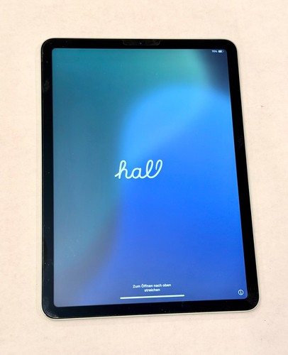 Apple iPad Air 4th Gen 64GB Wi-Fi Green A2316 with Smart Keyboard Folio ...