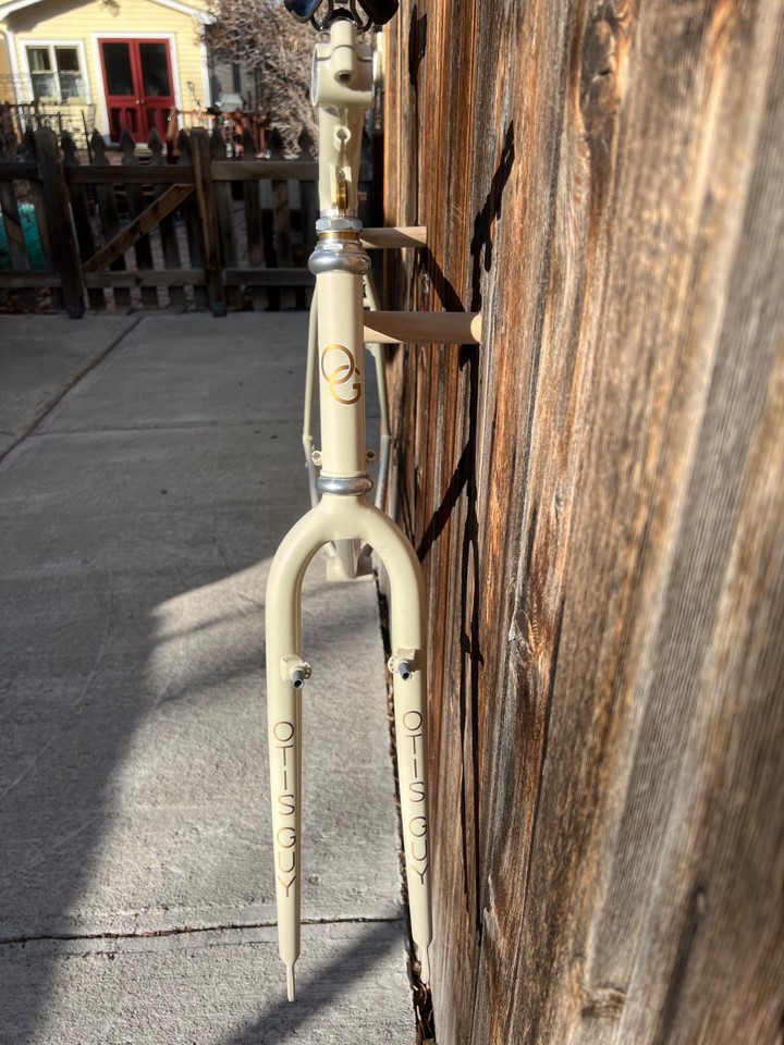 Otis Guy Vintage MTB Frame size 21" fillet brazed frame-fork-stem new ...