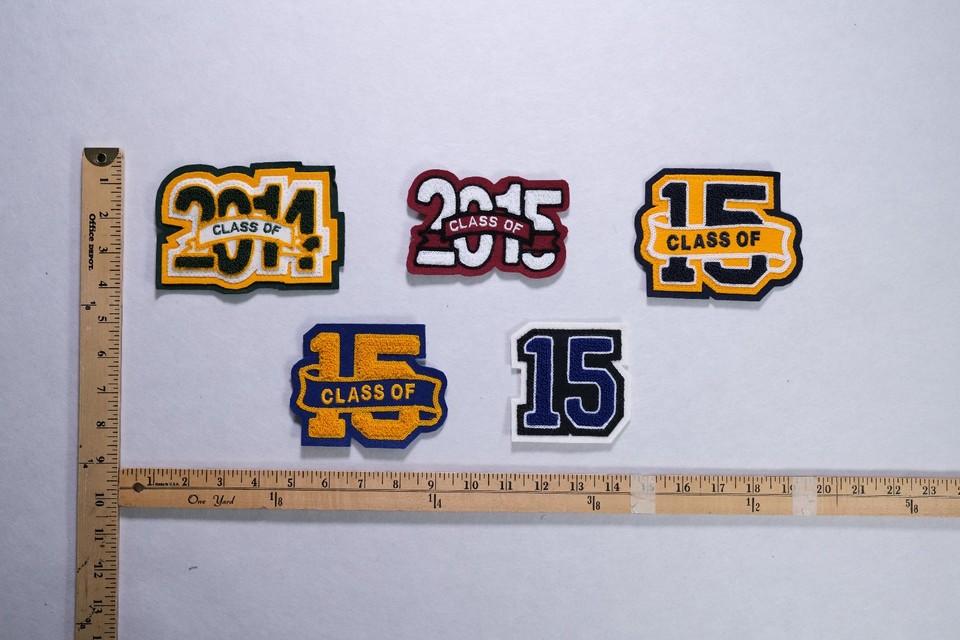 Vintage Chenille "Class of" Patches, 2003 - 2020 | Varsity & Letterman ...