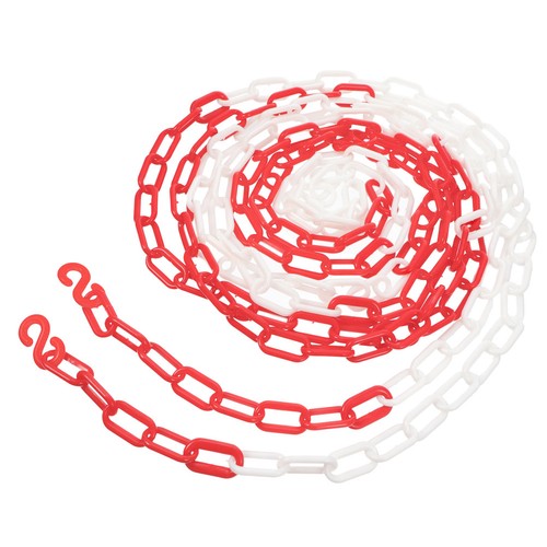 Set of Chain Hooks Traffic Barrier Hazard Warning Tape Fence Link | eBay UK