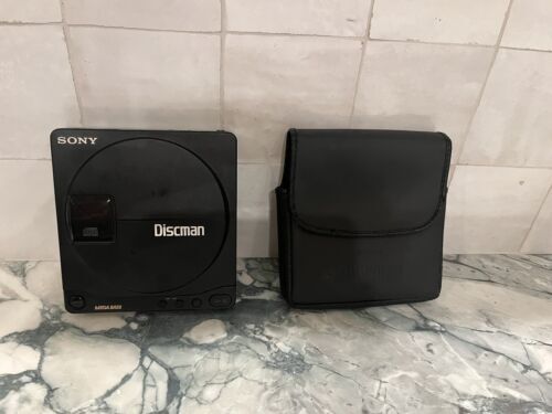 Sony D-9 Discman Mega Bass Vintage CD Compact Disc Player W/ Case for ...