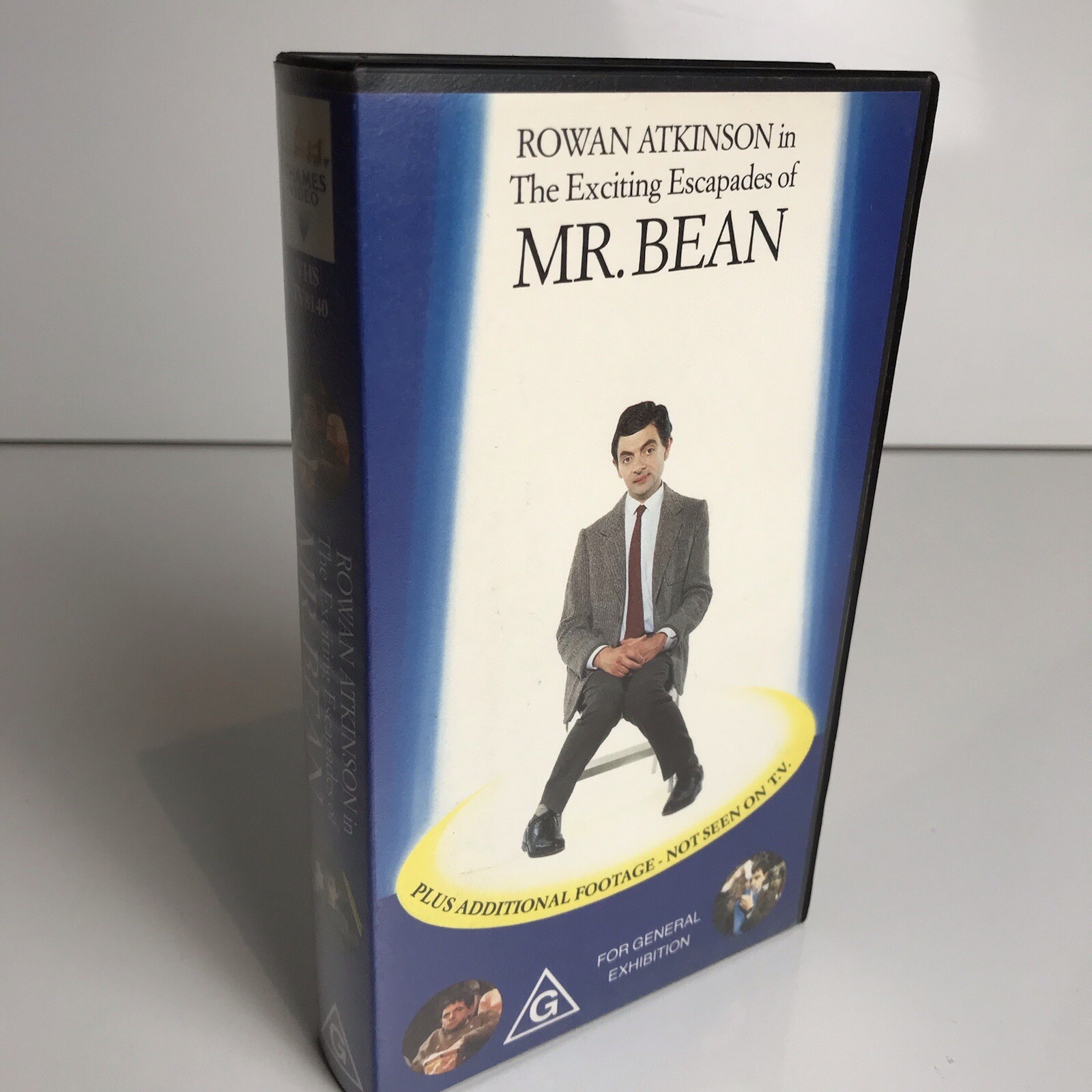 The Exciting Escapades of Mr Bean VHS 1991 Rowan Atkinson & Cassette ...
