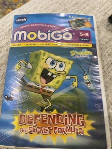 NEW SpongeBob SquarePants: Defending the Secret Formula Vtech V.Smile ...