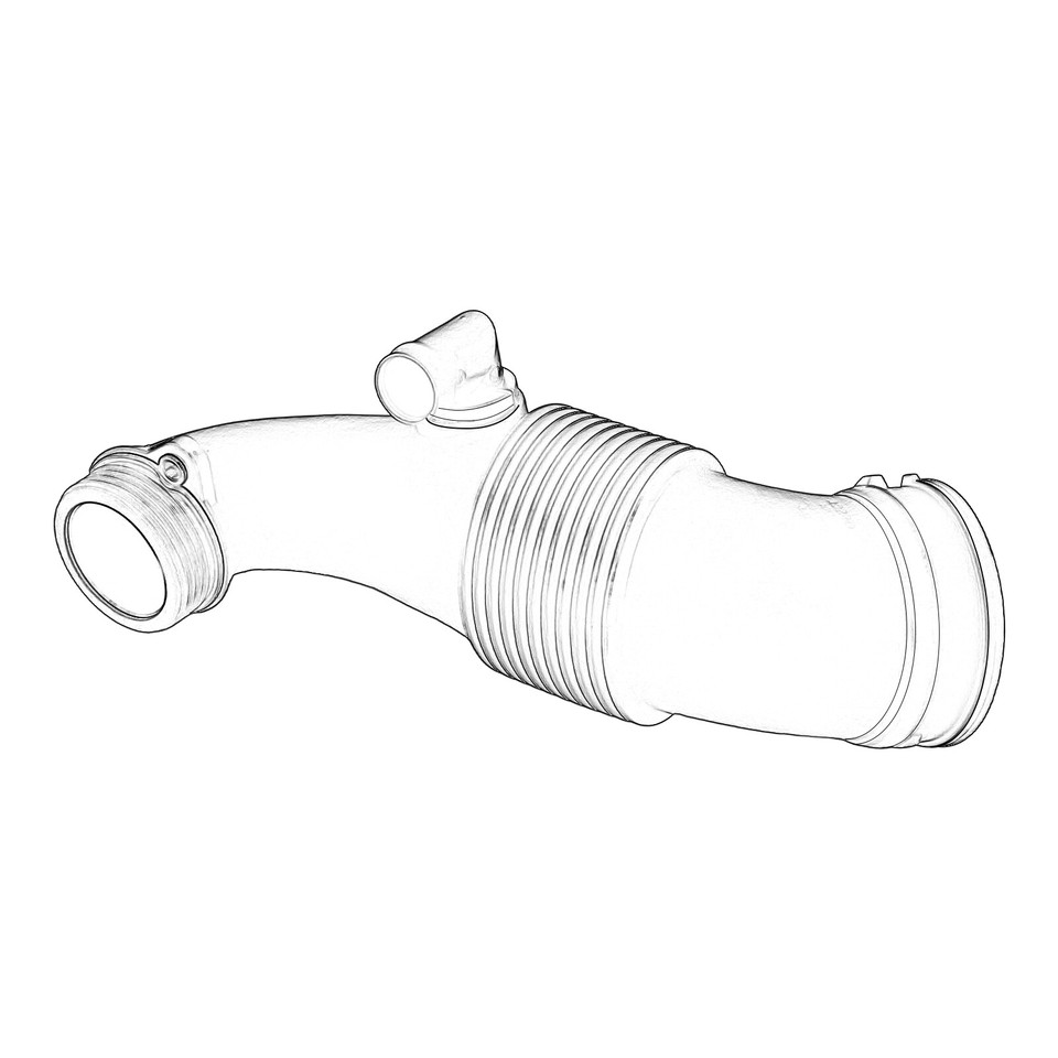 LEFT & RIGHT Air Intake Boot Pipe 13717638568 13717638569 FOR BMW X5 X6 ...