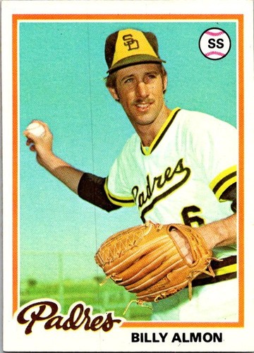 1978 Topps #392 Billy Almon baseball card 6BBB | eBay