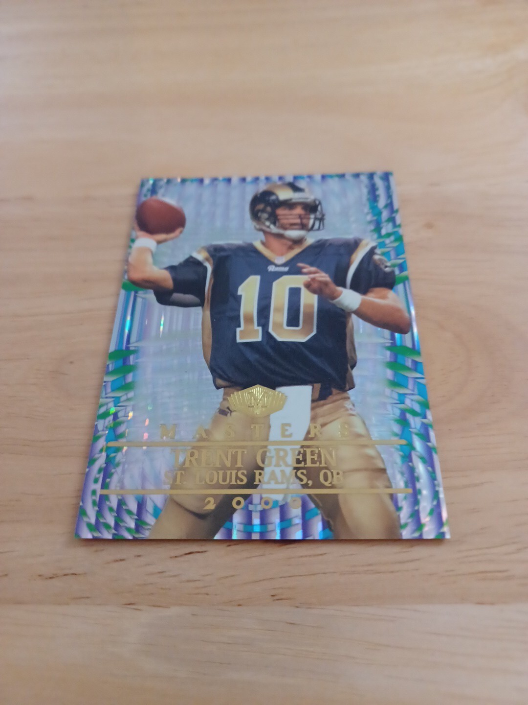 2000 Collector's Edge Masters Trent Green #rd /2000 St. Louis Rams #151 ...
