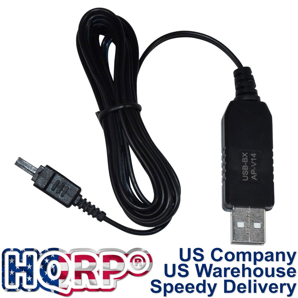 HQRP USB Charger Replacement Compatible with JVC Everio Series ...