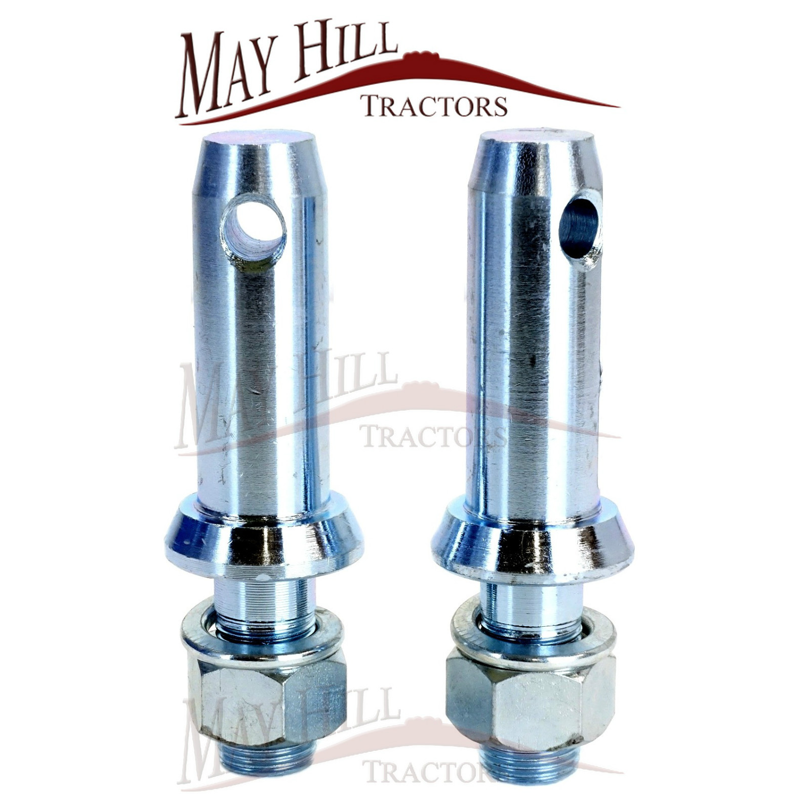 ONE PAIR - Tractor Lower Link Implement Mounting Pin (Cat. 2) | eBay UK