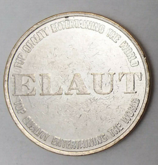 Elaut Coin Pusher Arcade Game Token 25mm | eBay