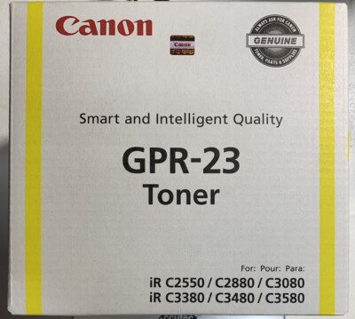 CANON GPR-23 TONER YELLOW 0455B003(AA) | eBay