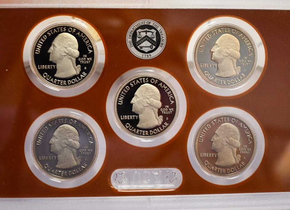 2014 United States Mint America the Beautiful Quarters Proof Set | eBay