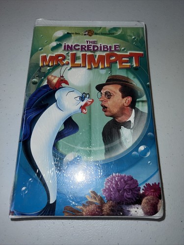 The Incredible Mr. Limpet Don Knotts (VHS 2002) Clamshell New sealed ...