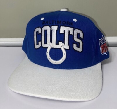 Vintage Baltimore / Indianapolis Colts Adjustable Snapback Cap Hat NFL ...