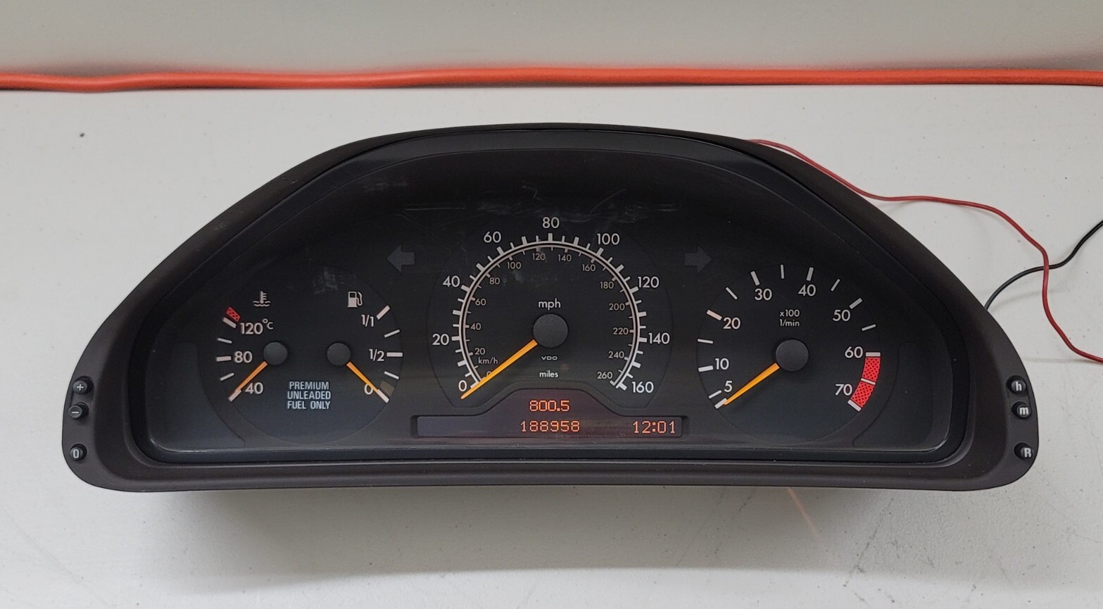 1996-1997 Mercedes-Benz W210 Instrument Cluster E420 E320 for sale ...