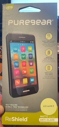 LG Lucid 2 PureGear Reshield Screen Protector- Anti-Glare - G00045PG ...