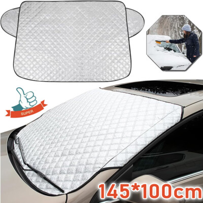 Winter Windscreen Cover Car Window Screen Frost Ice Large Snow Dust ...