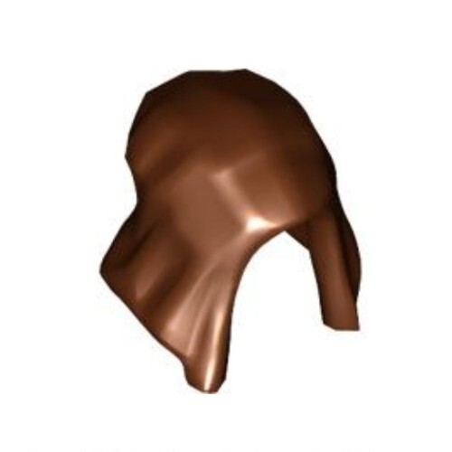 LEGO® Reddish Brown Hood, Obi Wan Kenobi Basic Headgear 75333 | eBay