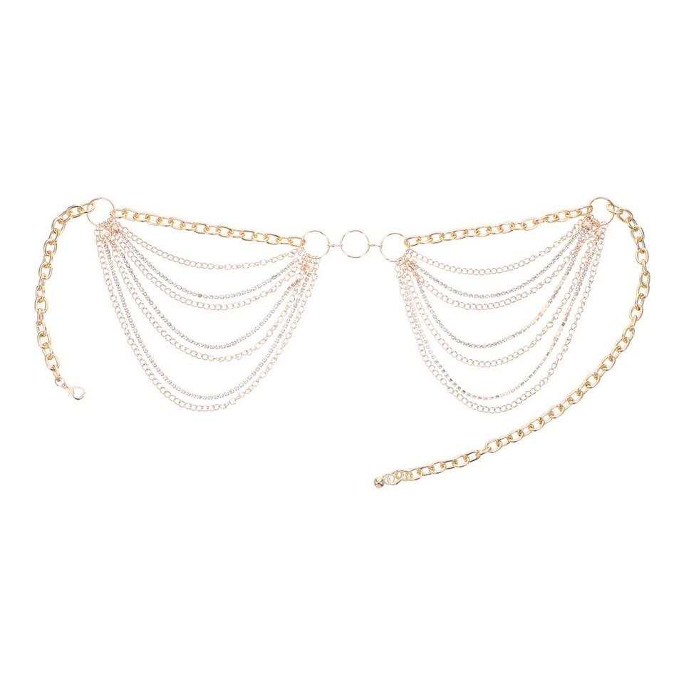 Fashionable Rhinestone Waist Belt Body Chain Sparkly Belts for Women ...