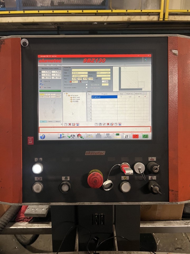 Elumatec SBZ130 – 8.5M Profile Machining Center New Controls and ...