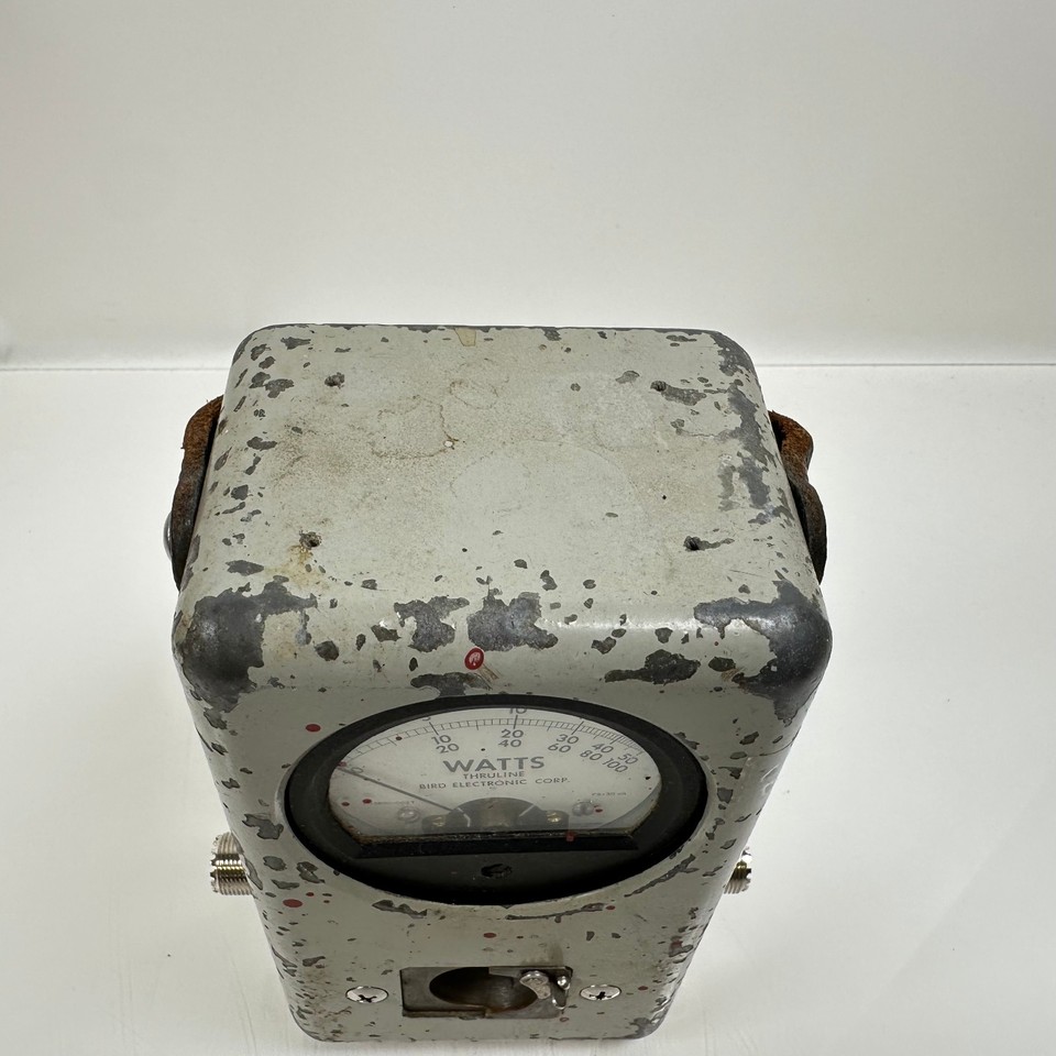 Bird Electronics Model 43 Thruline Wattmeter 2080-002T w/ Case | eBay