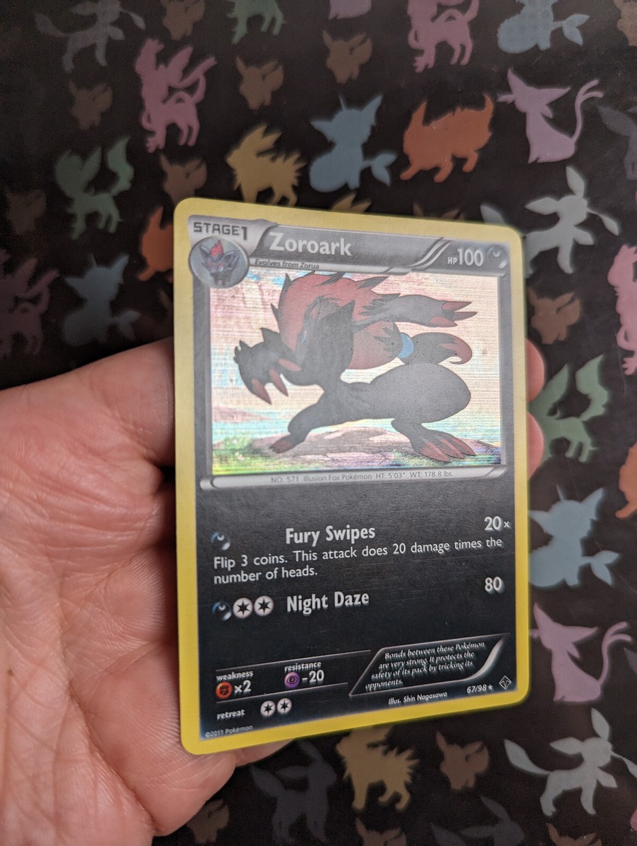 Zoroark Pokemon Card 1000 Damage